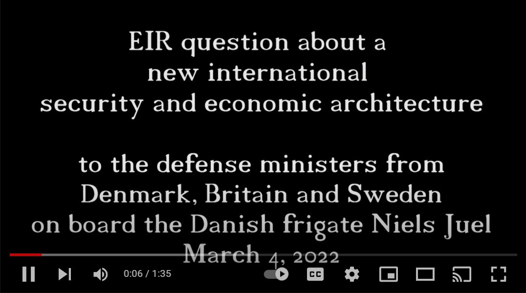 EIR spørger forsvarsministre fra Danmark, Storbritannien og Sverige om en ny sikkerheds- og ...